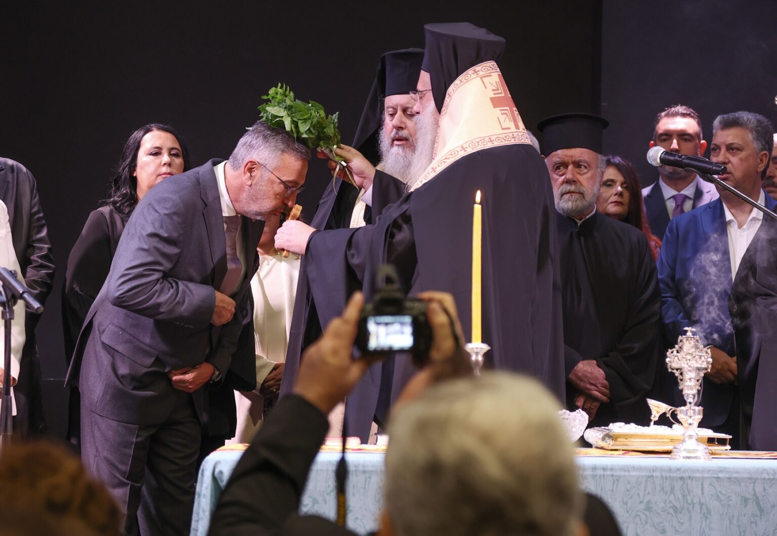 Ορκωμοσία του νέου Δημάρχου Αγίου Δημητρίου Στέλιου Μαμαλάκη | Arxon.gr