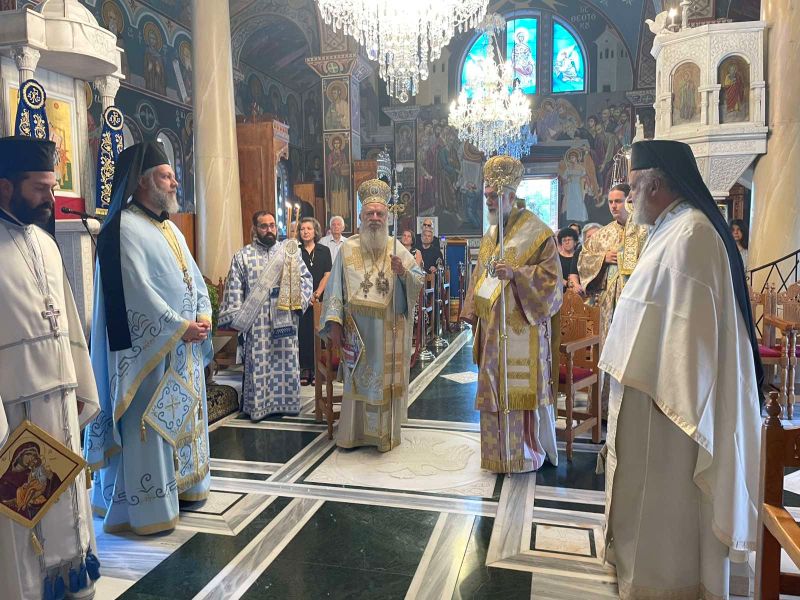 Αρχιερατικό Συλλείτουργο στο Ι. Προσκύνημα Παναγίας Φανερωμένης Ν ...